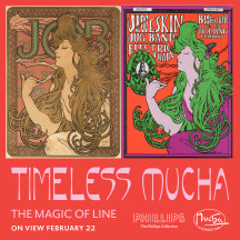 Timeless Mucha: The Magic of the Line at The Phillips Collection ...